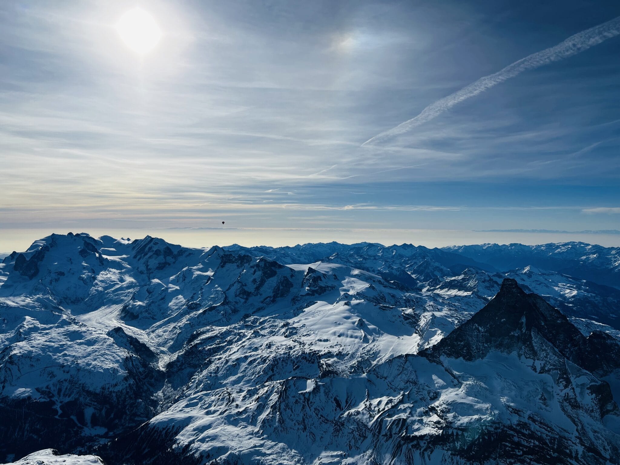Traversée des Alpes en Montgolfière | Ballons du Léman